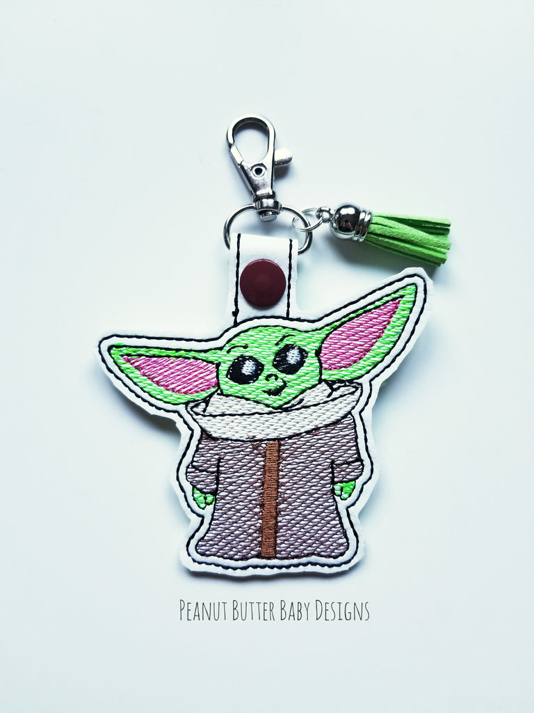 Baby Green Key Fob – Peanut Butter Baby Designs