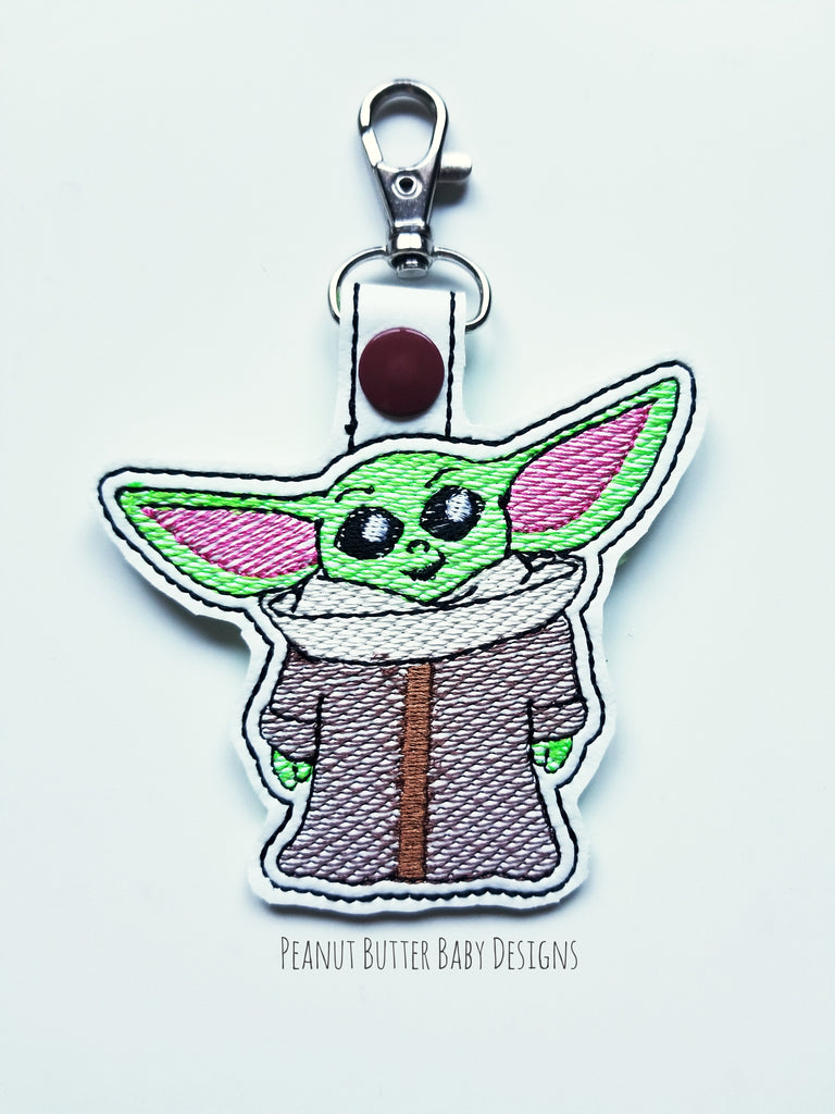 Baby Green Key Fob – Peanut Butter Baby Designs